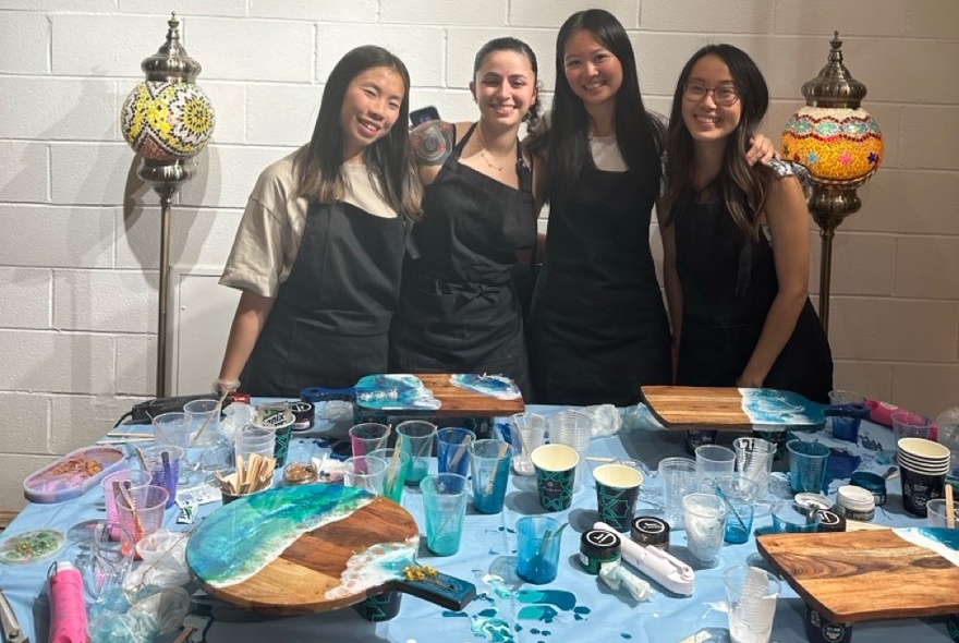 Resin Art Classes: Cheeseboards and Coasters - What's On Melbourne